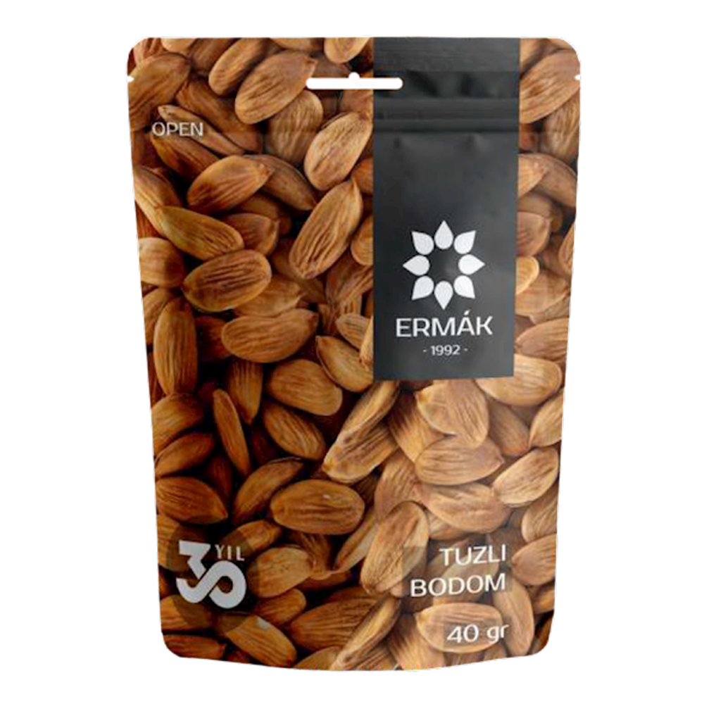 Buy Roasted Kernels Almond Salted – Pack – 1.41 oz (40 gr)