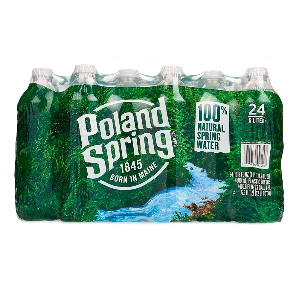 Buy Water Still Natural Spring – Bottle 24pc – 16.9 oz (500 ml)